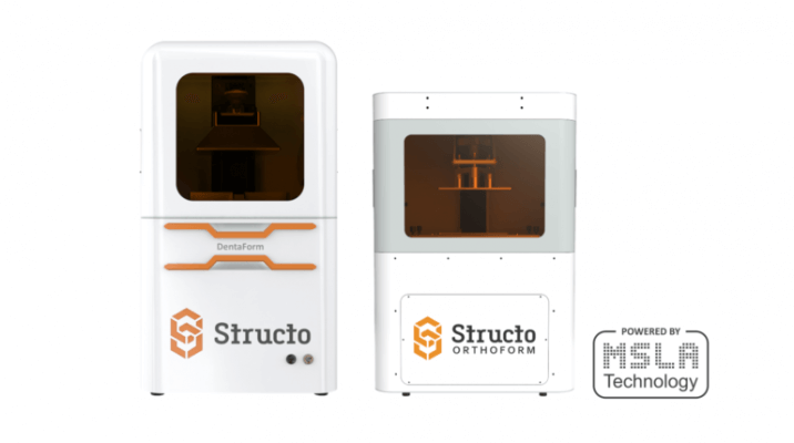 Structo stellt mit DentaForm neuen 3D-Drucker für die Zahnmedizin vor