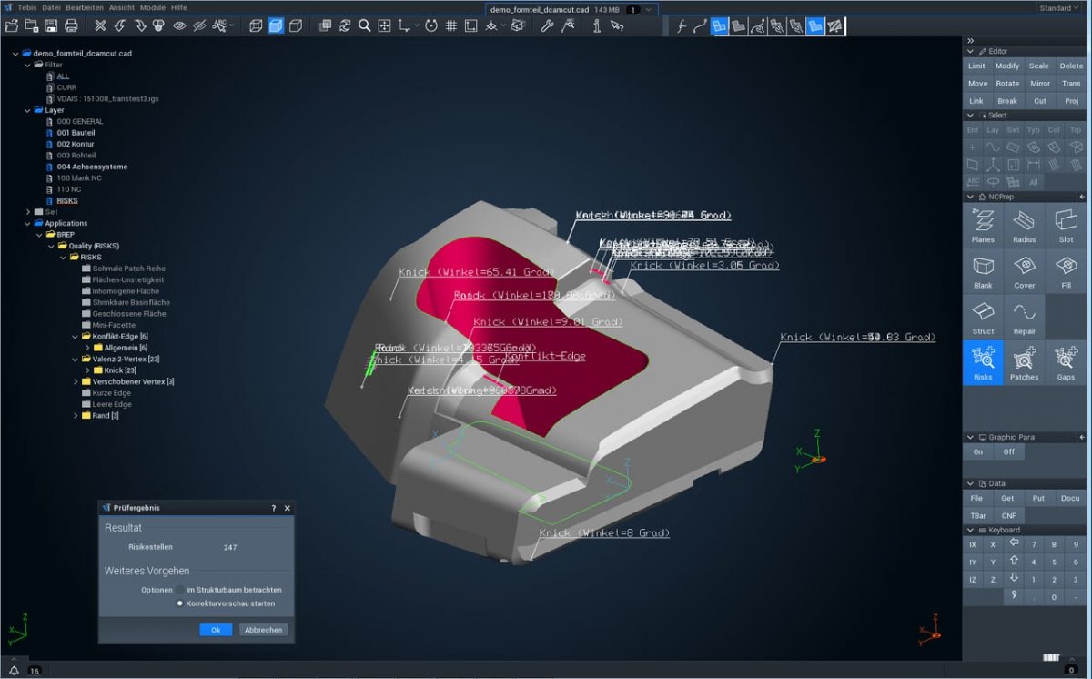 Release 4 für CAD/CAM-Software Tebis V 4.0 erschienen