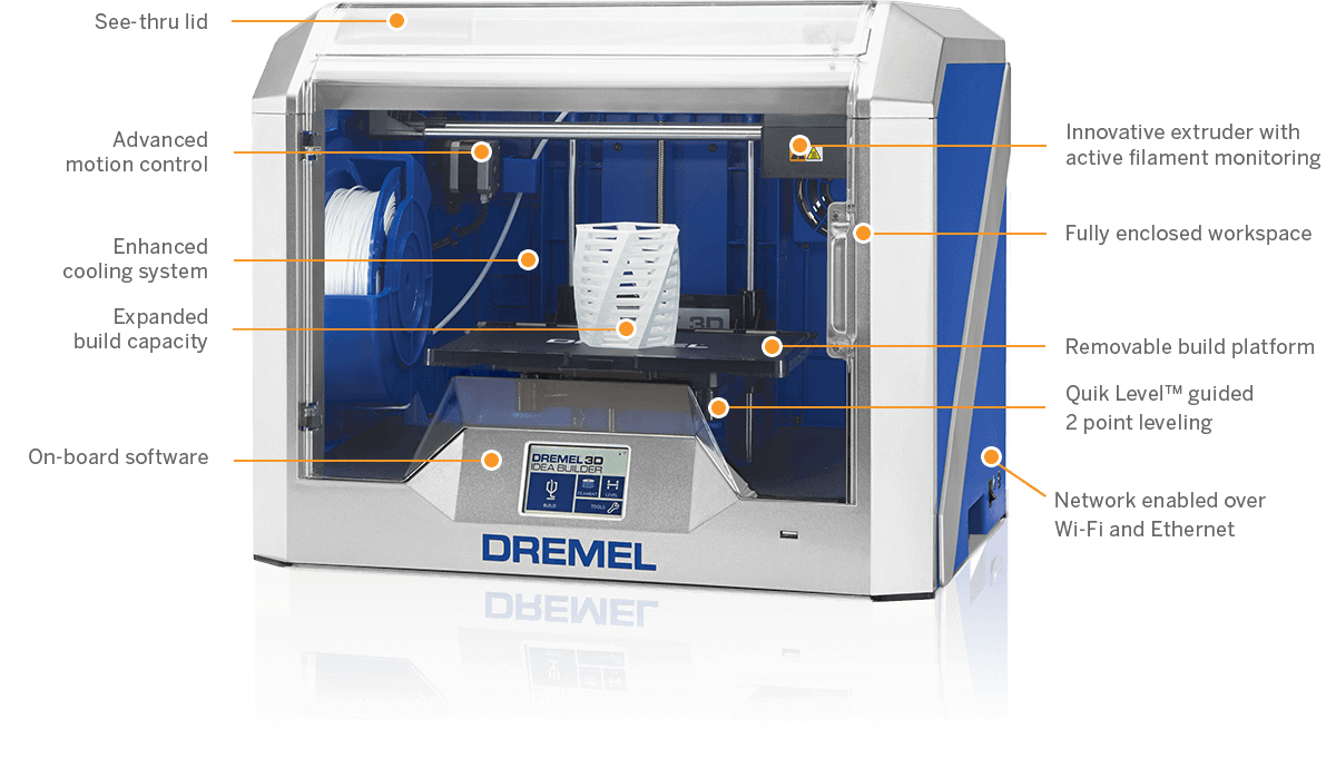 Testbericht Dremel 3D40 Idea Builder – 3D-Drucker im Test