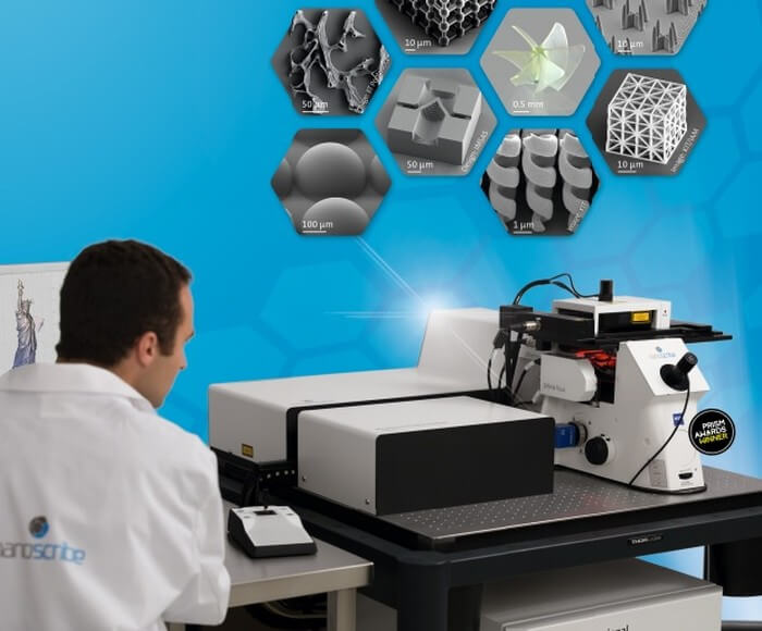 Nanoscribe hat hochauflösende 3D-Drucker auf formnext 2018 vorgestellt