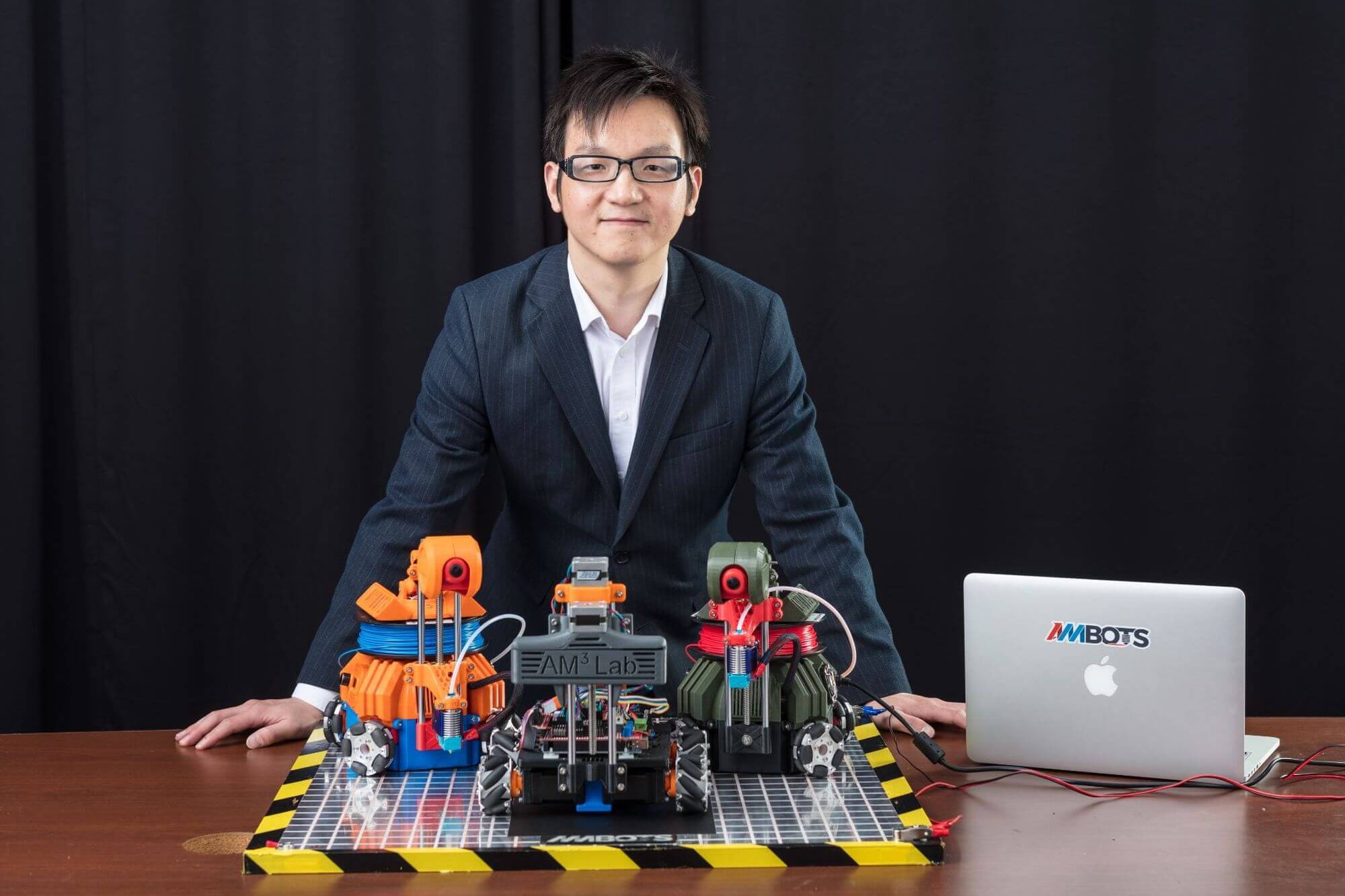 AMBOTS präsentiert mobile 3D-Drucker-Roboter für die Digitale Fabrik