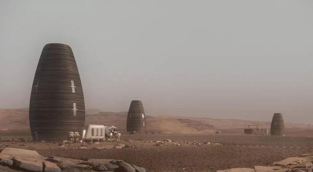 AI SpaceFactory stellt mit "Marsha" 3D-gedruckte Häuser für den Mars vor