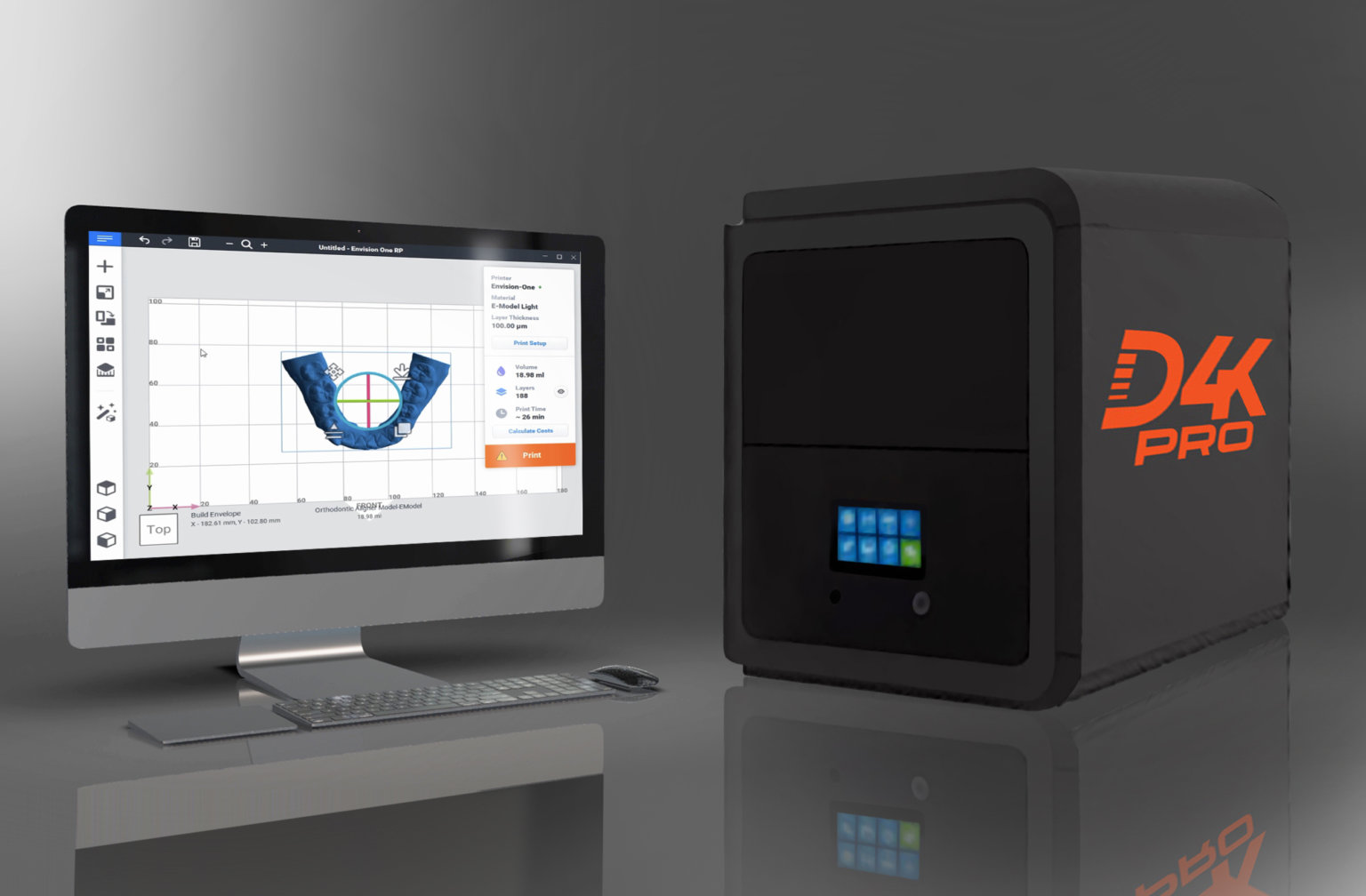 EnvisionTEC stellt mit D4K Pro Dental neuen 3D-Drucker für die Zahnmedizin vor | 3D-grenzenlos ...