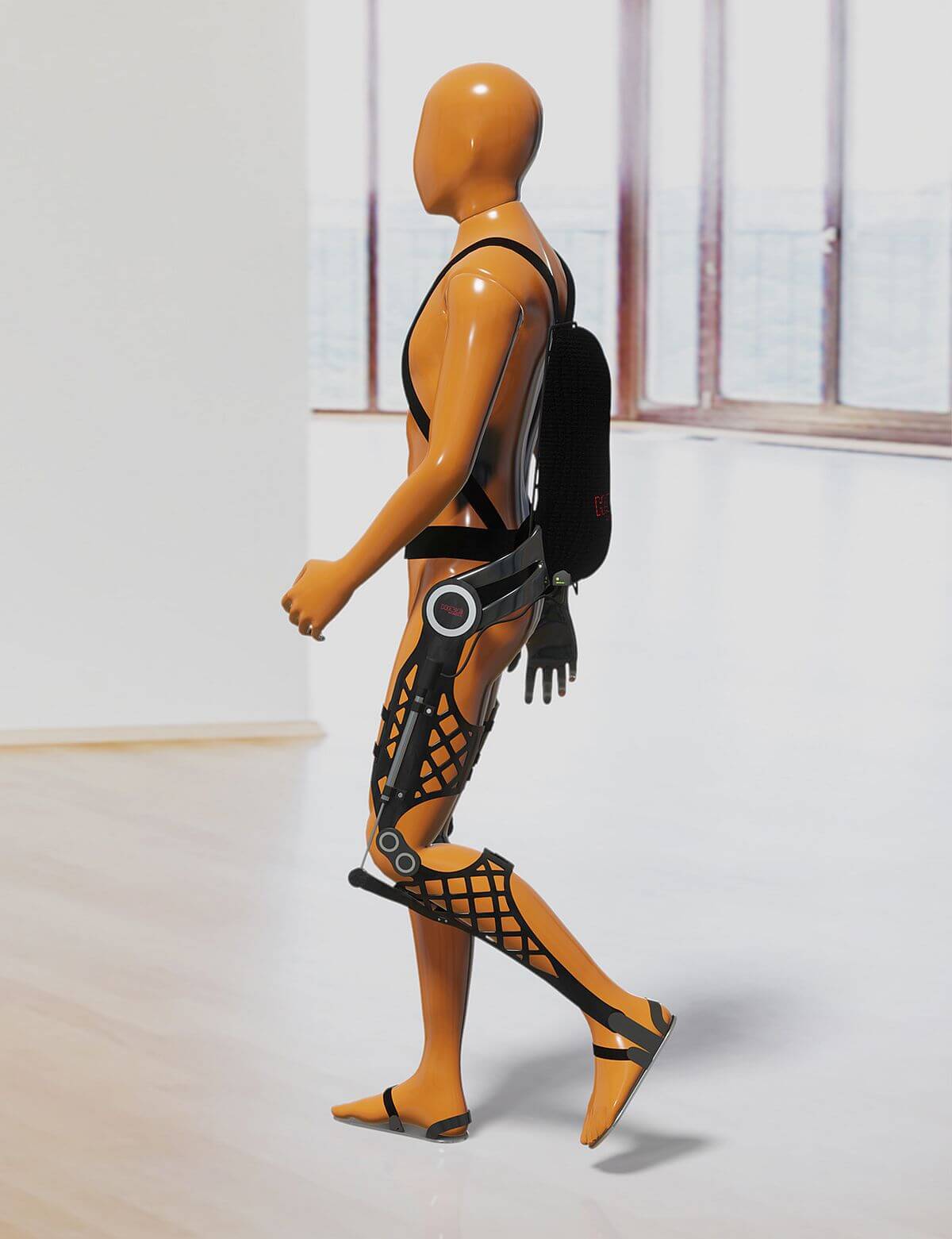 Hydraulisches Exoskelette mit Komponenten aus 3D-Drucker entwickelt