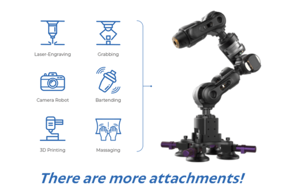 AmberRobotics AMBER B1: 7-Achsen-Roboterarm auf Kickstarter