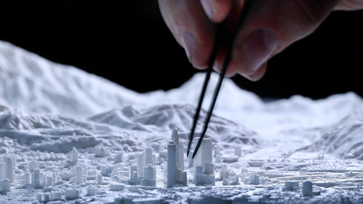 Maker prints the entire GTA V map using its own 3D printer