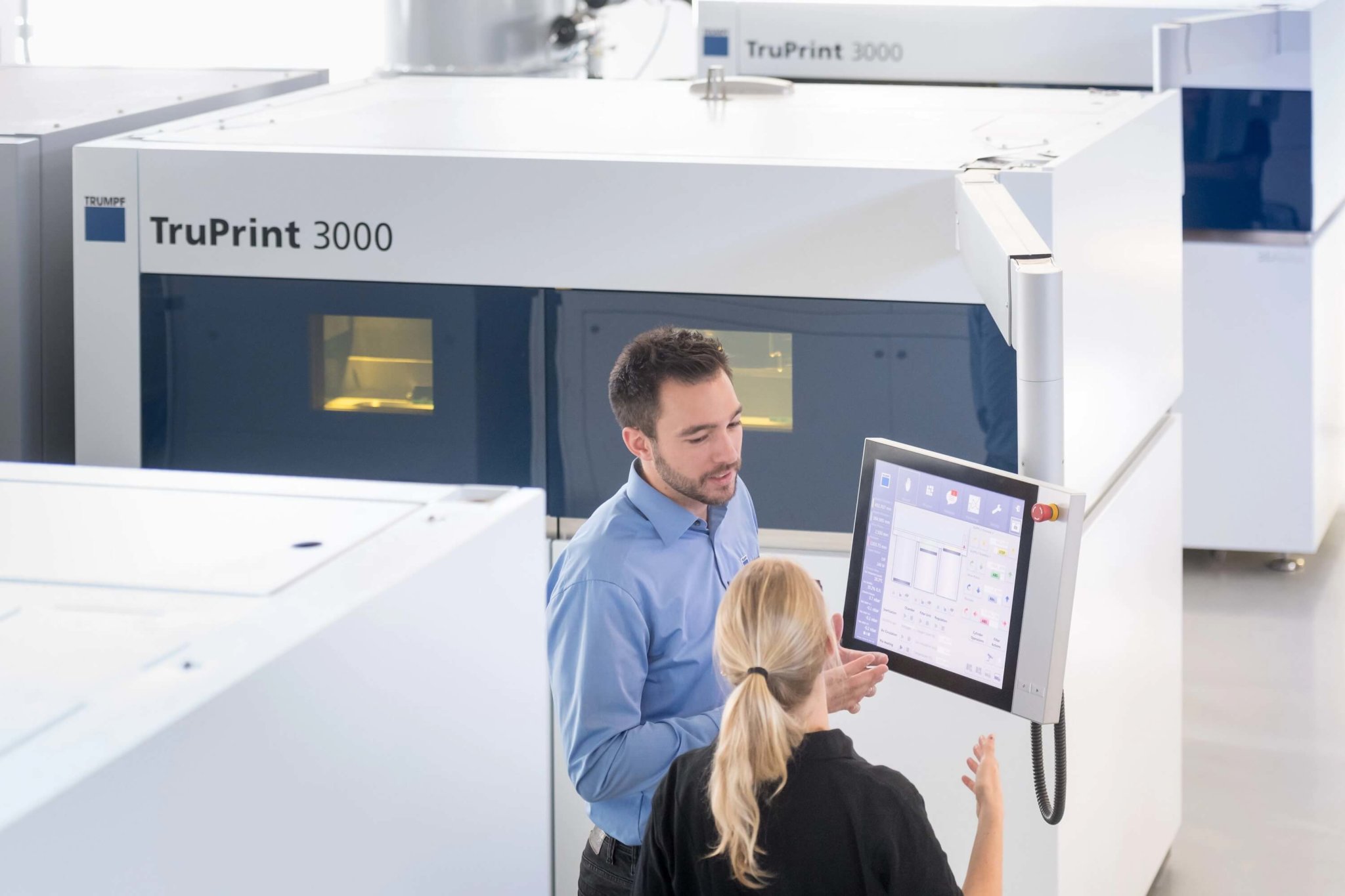 Software-, Sensorik- und Automatisierung für 3D-Druck von TRUMPF