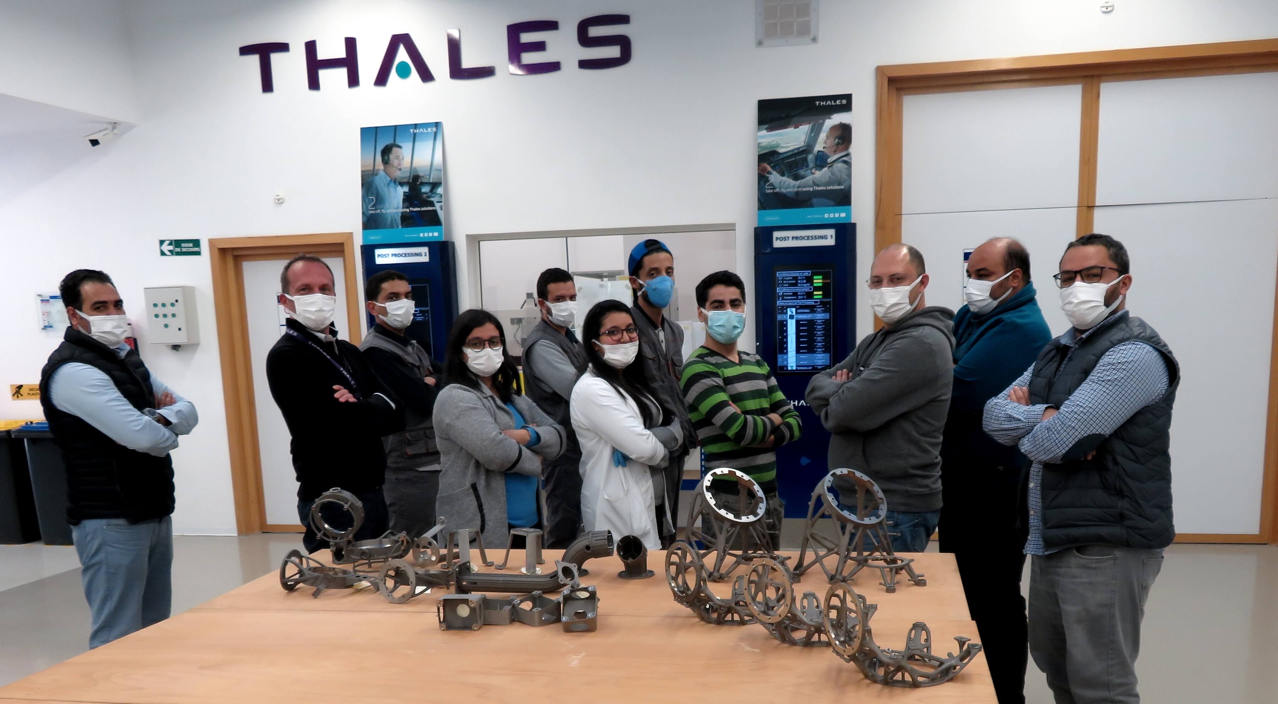 Mit Titan-3D-Druck hergestellter Triebwerksmechanismus ETHM von Thales