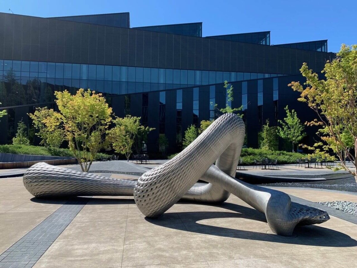 WAAM-3D-Druck-Technologie von NX3D für die Oregon Dragon Bench