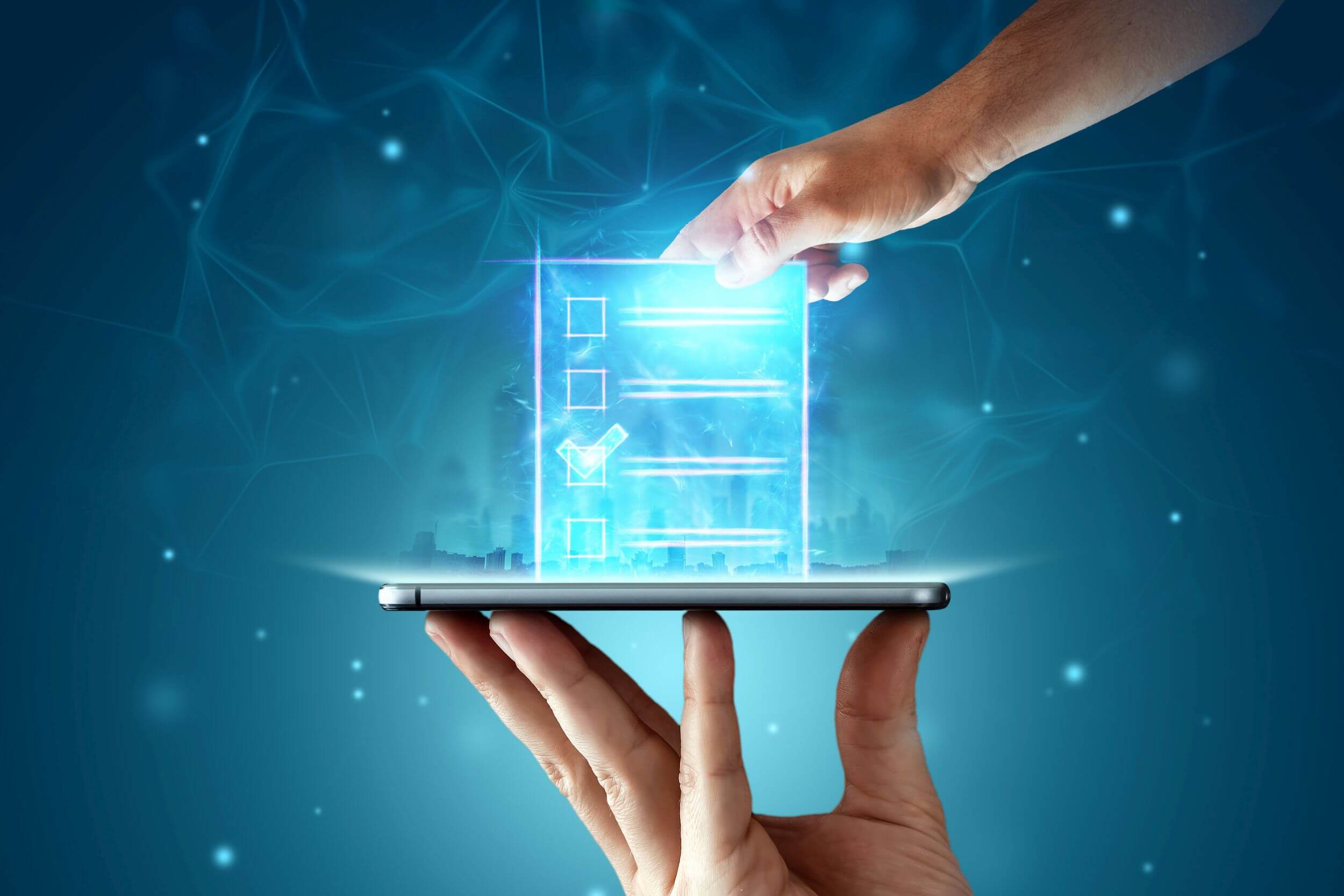 Mit diesem Trick wird das Smartphone zum Holo-Projektor