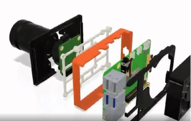 PiCam: Selbst gebaute 12-Megapixel-Kamera aus dem 3D-Drucker