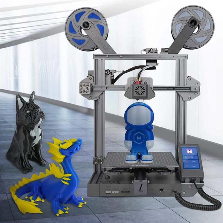 LOTMAXX SC-10 Shark V2 im Test: 2-in-1-Multicolor-3D-Drucker