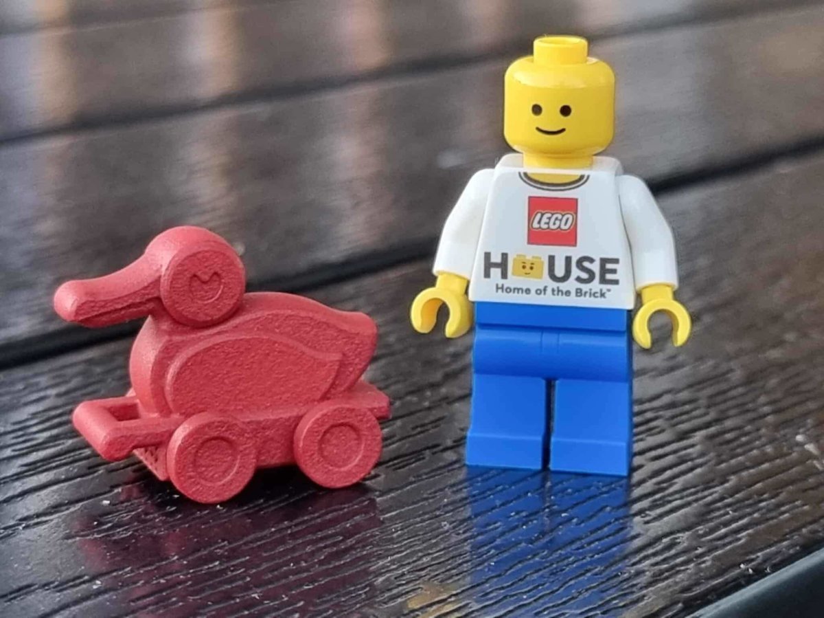 LEGO präsentiert zweites offizielles Teil aus einem 3D-Drucker