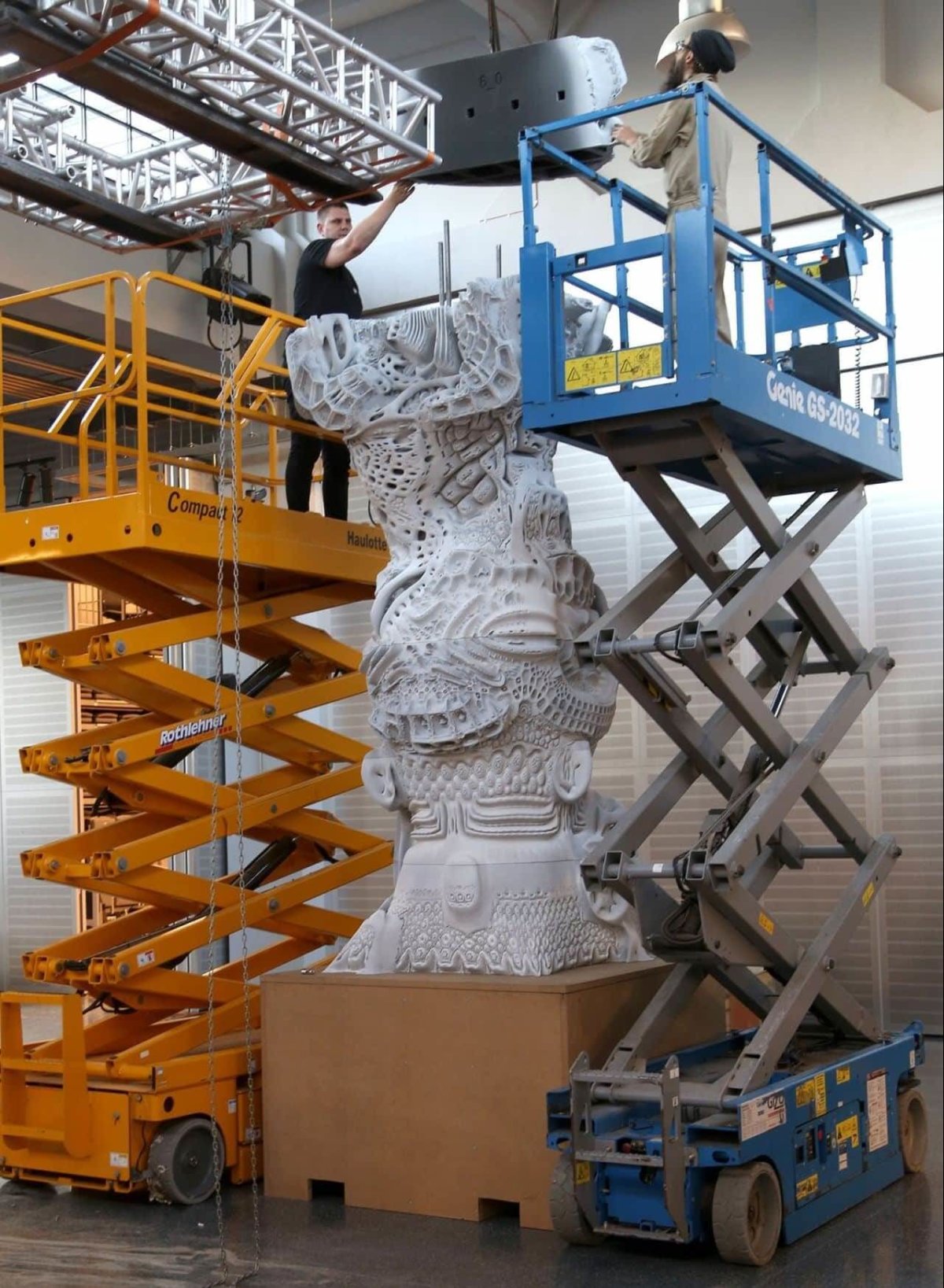 Digital Grotesque III: Generatives Design und 3D-Druck für 5 m Säule
