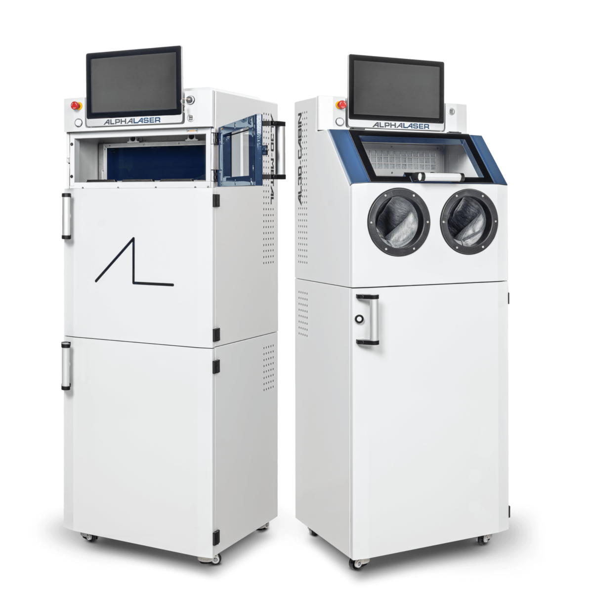 3D-Drucker AL3D-METAL und Entpackstation AL3D-CABIN vorgestellt