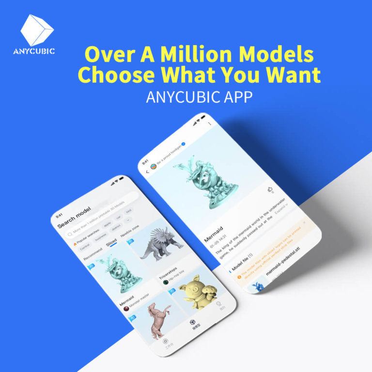 Anycubic-App vorgestellt: Millionen Vorlagen für den 3D-Druck