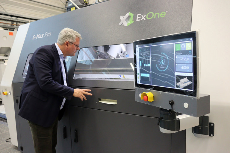 Universität Kassel erwirbt Sand-3D-Drucker von ExOne | 3D-grenzenlos ...