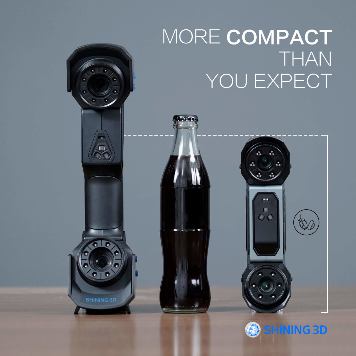 SHINING3D stellt FreeScan Combo vor: Kompakt und leichter 3D-Scanner