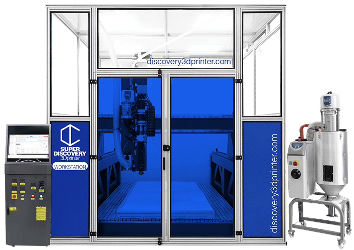 Sicnova vertreibt großformatige 3D-Drucker von Discovery 3D Printer