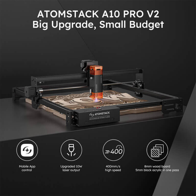ATOMSTACK A10 Pro V2 10W im Test: Einsteigergerät oder Geheimtipp für ...